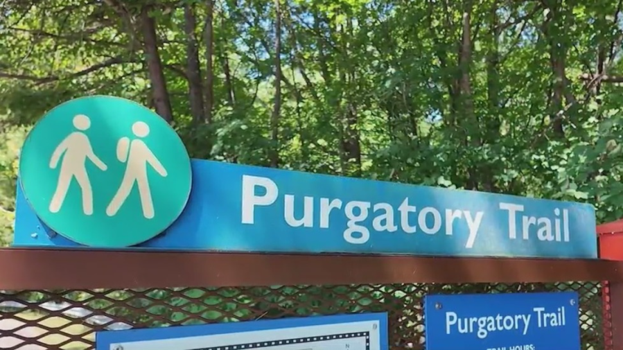 Hiking trails at the North Carolina Zoo