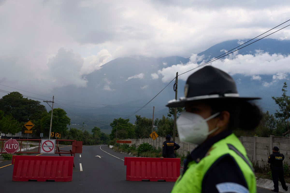 Hundreds evacuated as Guatemala’s Volcano of Fire erupts again