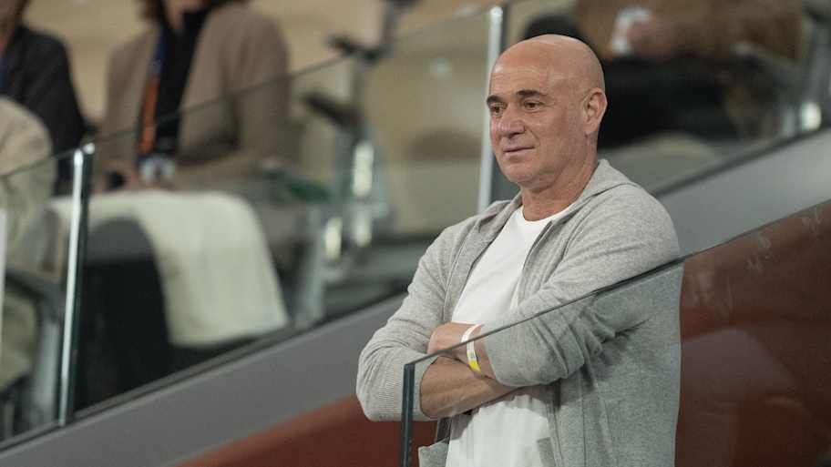 Andre Agassi Names the Best-Looking Player at 2025 French Open