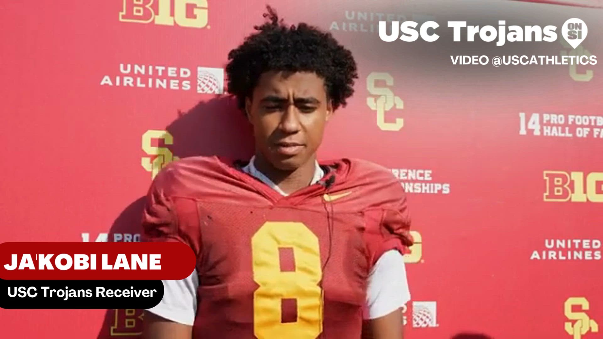 USC Trojans receiver Ja'Kobi Lane Steps Changes Approach