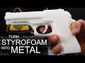 Here's How to Melt Styrofoam Into Solid Aluminum