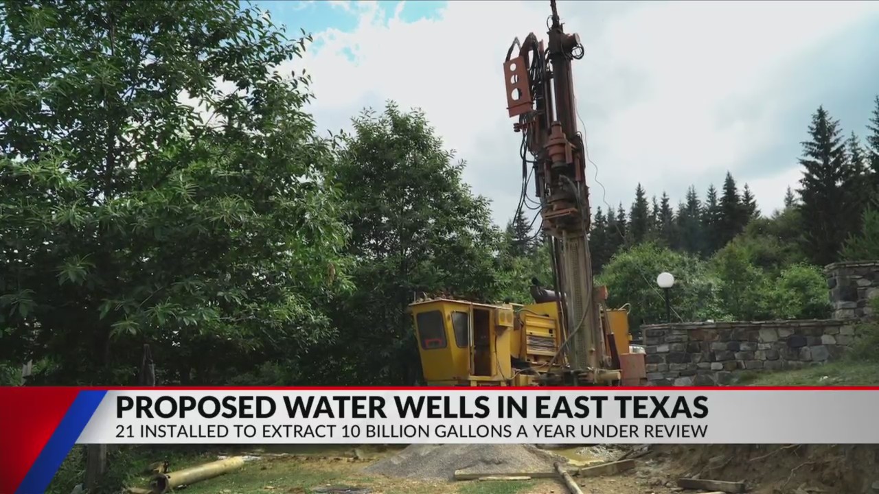 East Texas officials express opposition to new high-capacity wells