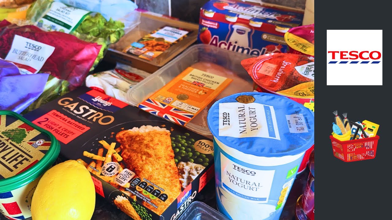 Tesco Scotland Grocery Haul | UK Family Food Shop | 10th May Haul