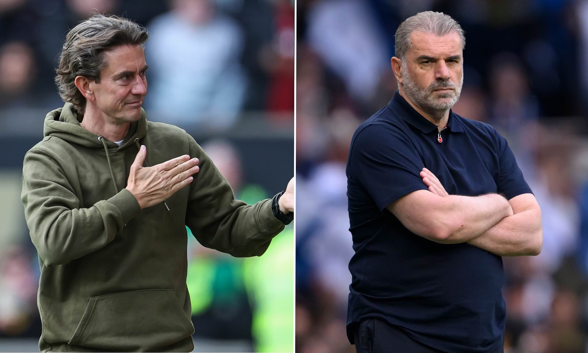 Brentford boss Thomas Frank is top candidate to replace Ange ...