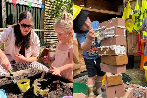 Outdoor space transformed at much-loved Warrington pre-school