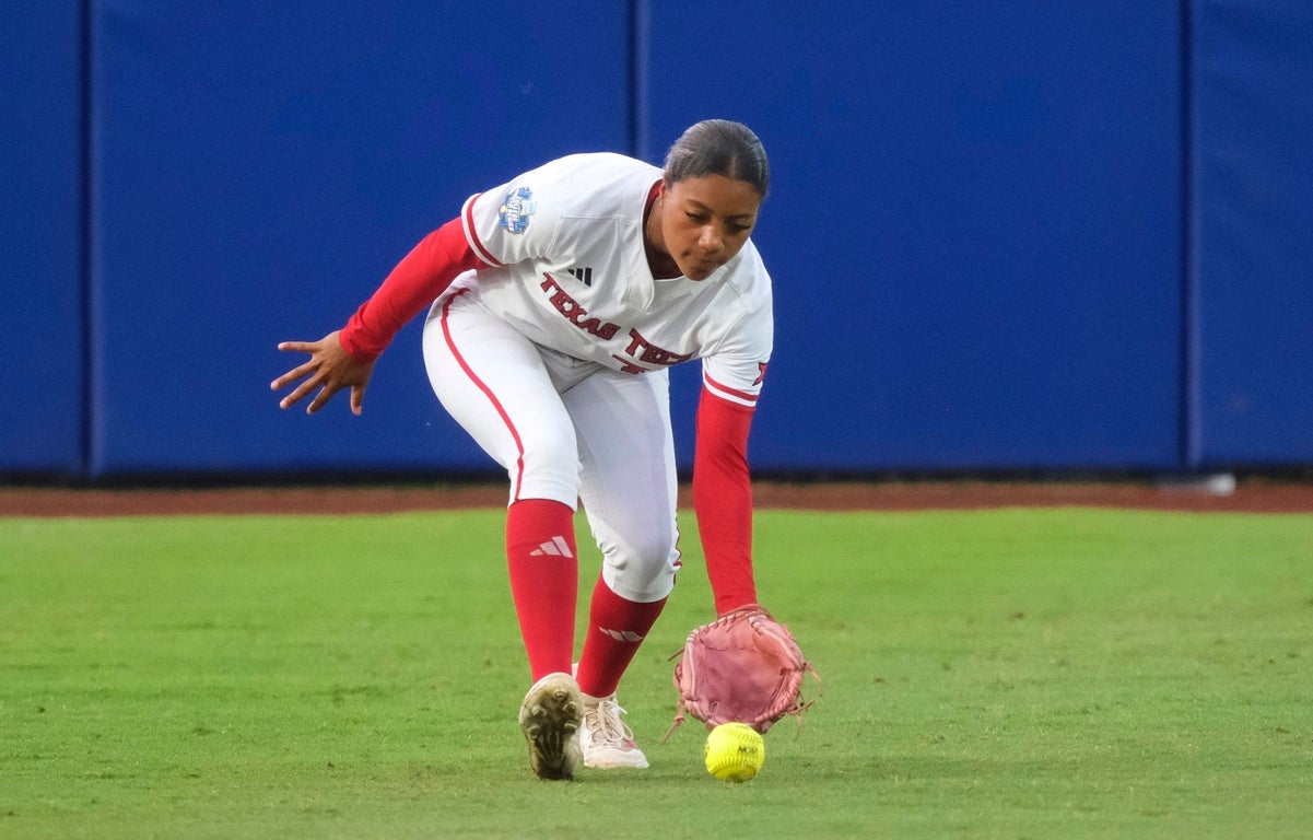 Texas Tech softball star Mihyia Davis, in photos