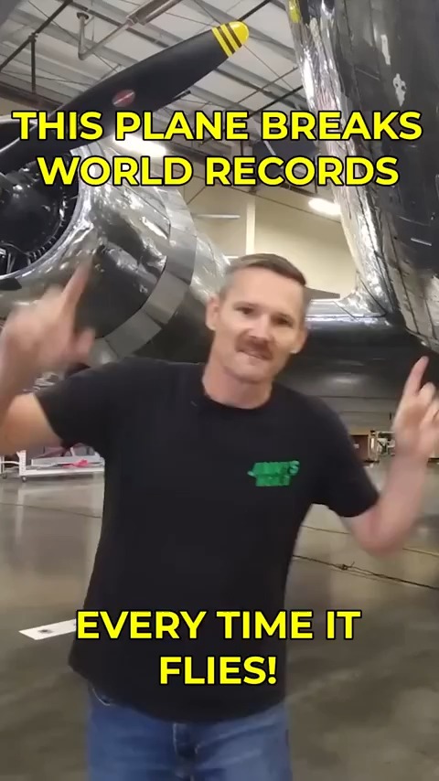 This Plane Breaks World Records Every Time it Flies!