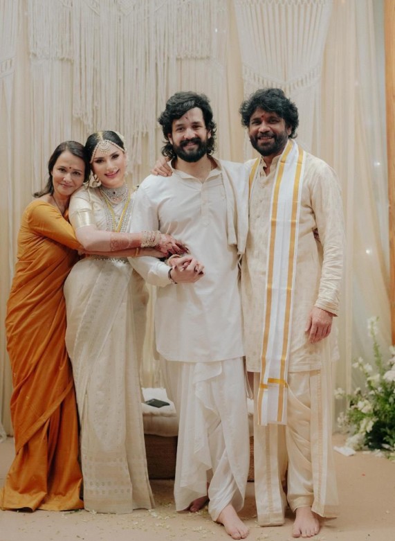 Nagarjuna Shares UNSEEN Pics From Akhil Akkineni And Zainab Ravdjee's ...