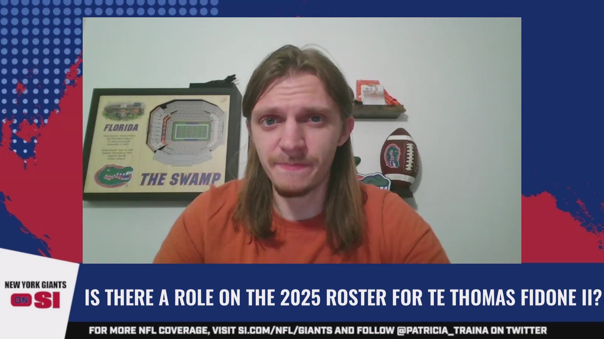 New York Giants 2025 Training Camp Preview: TE Thomas Fidone II