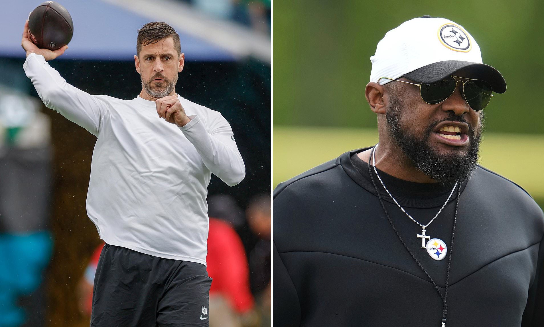 Pittsburgh Steelers slammed for signing 'washed up diva' Aaron Rodgers ...