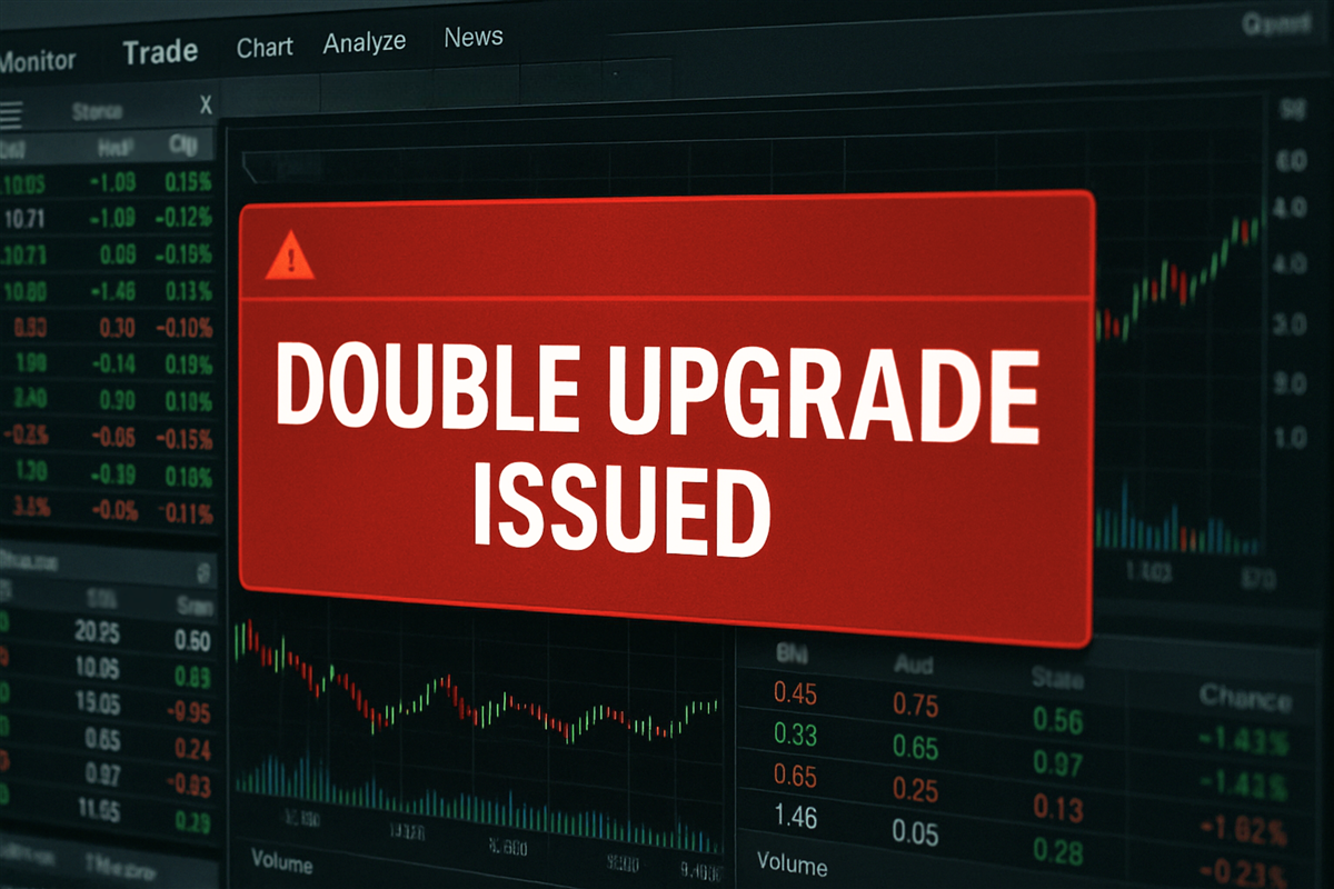 3 Stocks Getting Rare Double Upgrades From Analysts