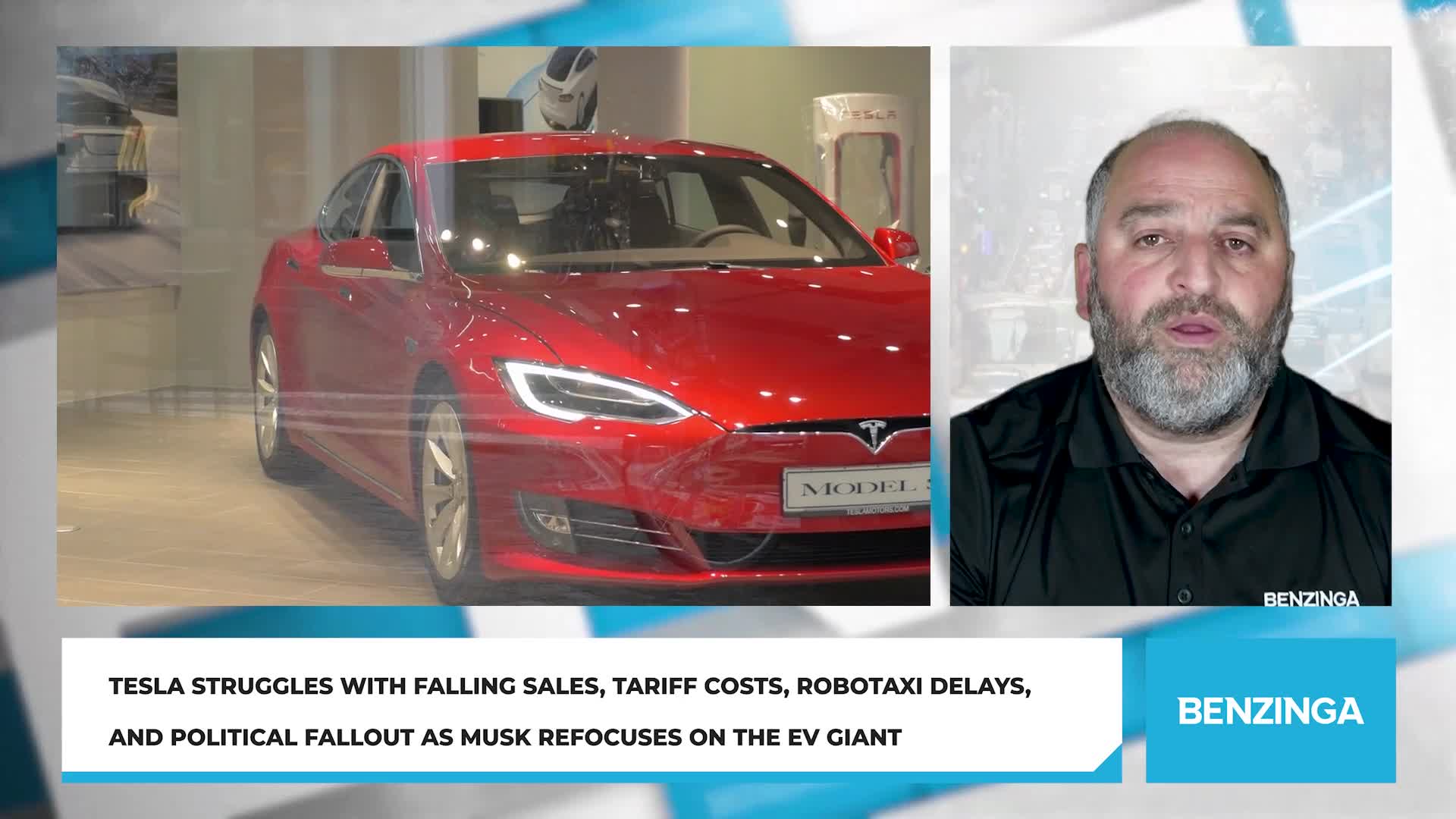 Tesla Struggles With Falling Sales, Tariff Costs, Robotaxi Delays, And ...