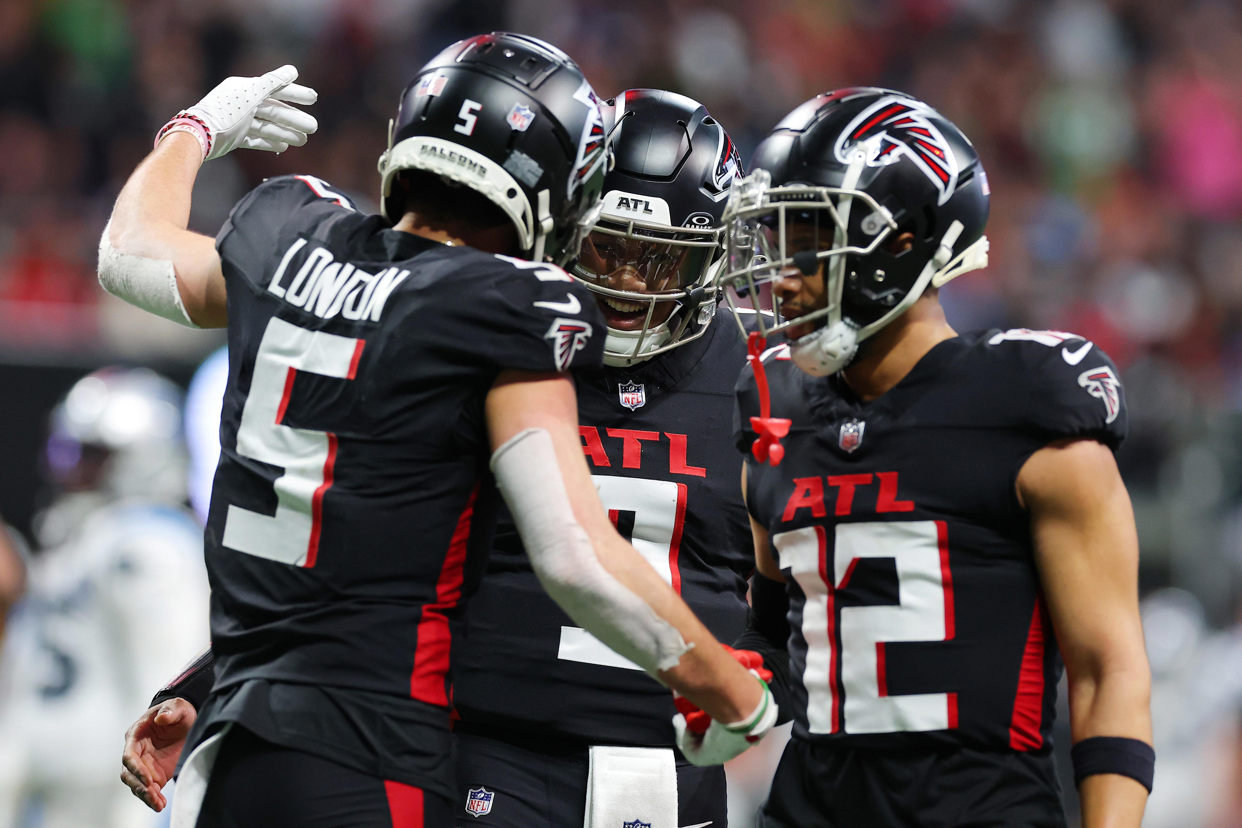 Atlanta Falcons 2025 roster arranged by uniform number