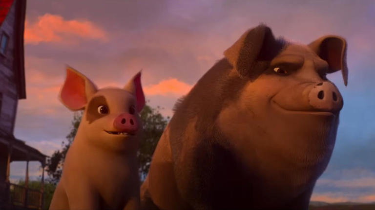 Seth Rogen, Kieran Culkin Voice Ambitious Pigs in First Footage From ...