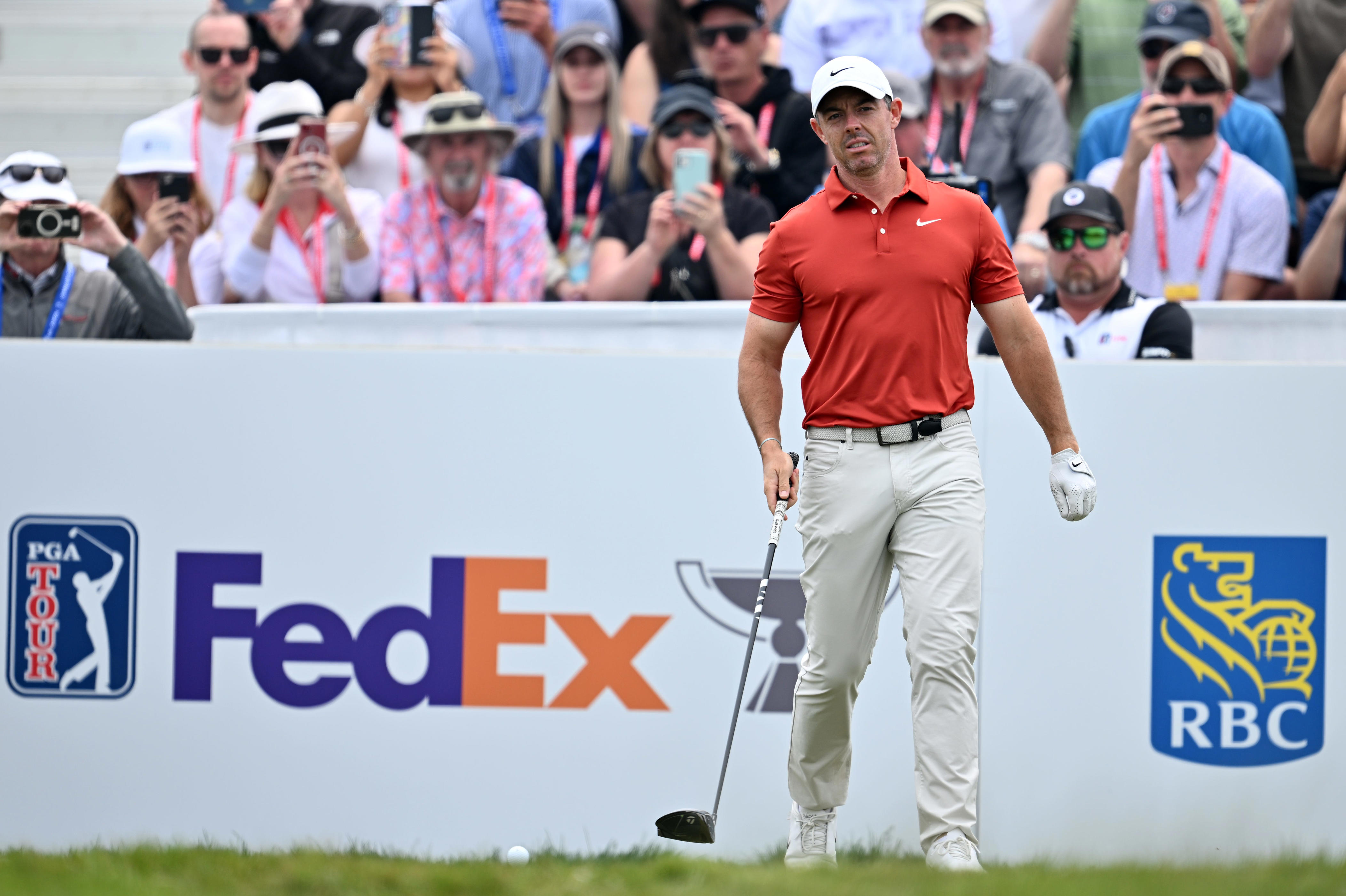 Outside projected cutline, Rory McIlroy makes a quadruple bogey at RBC ...
