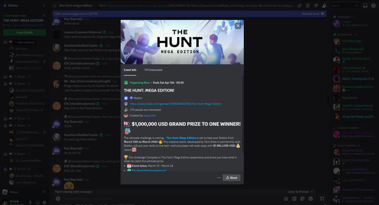 Roblox The Hunt Mega Edition Redeem Codes