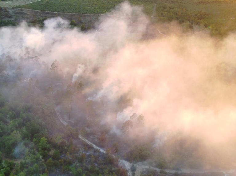 Washington County Fire Crew contain 15-acre fire along Highway 20