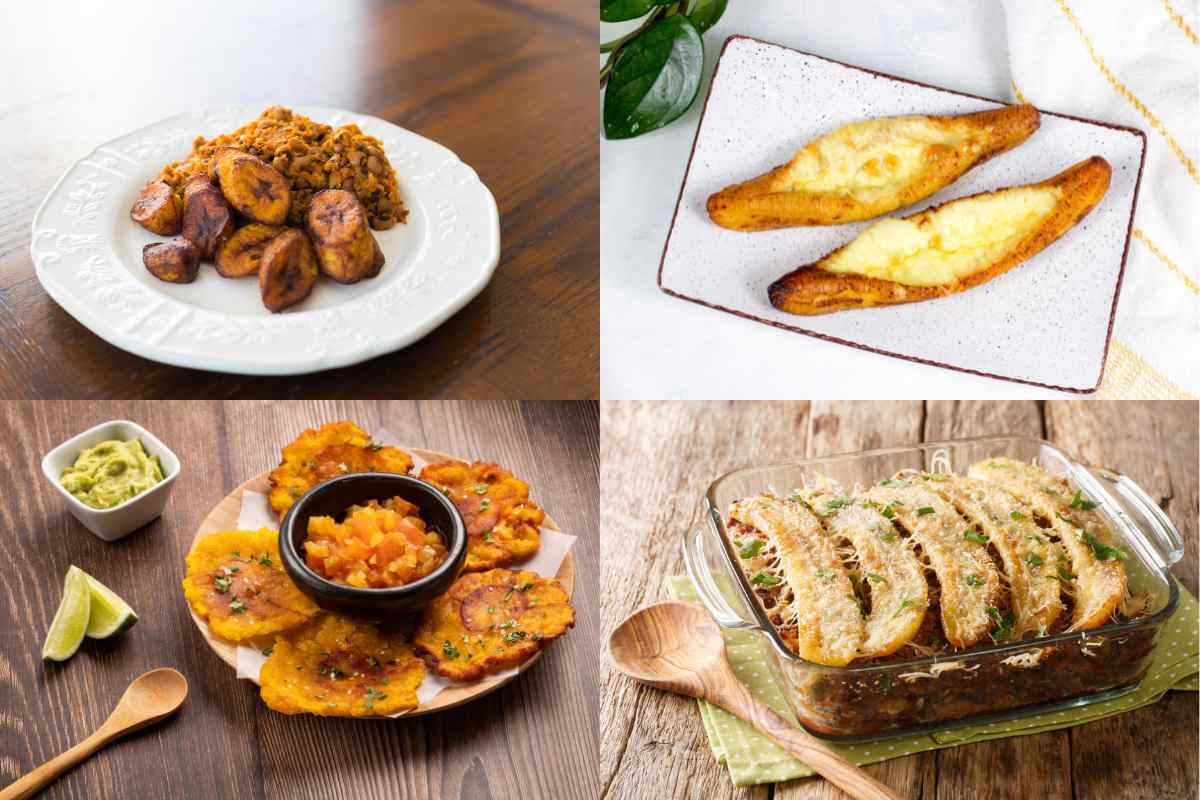 Recetas con plátano macho: plato fuerte, botanas, bebidas y postre