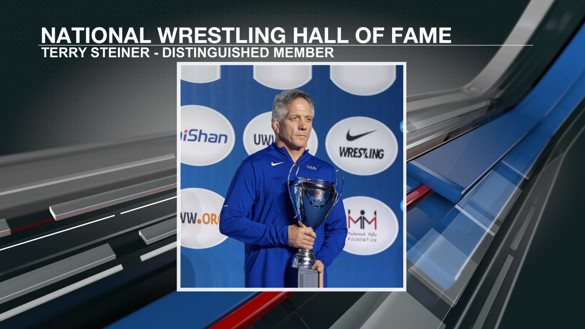 Terry Steiner inducted into National Wrestling Hall of Fame