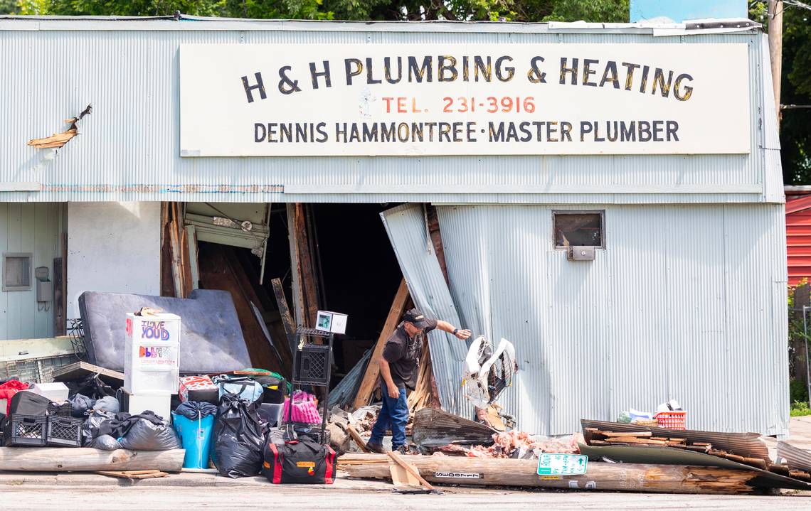 83-year-old KC plumber reeling after car crashes into his building ...