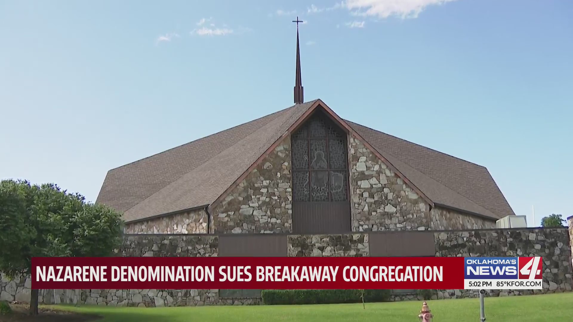 Nazarene denomination sues breakaway congregation