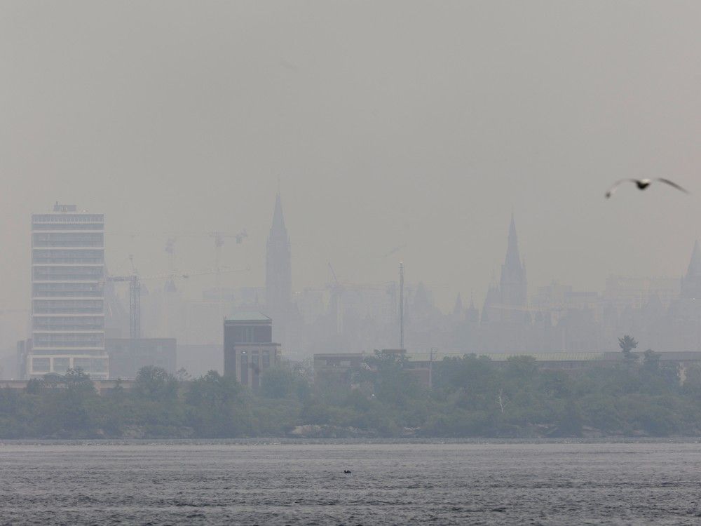 Ottawa weather: Caution still advised because of wildfire smoke
