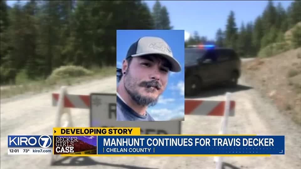 VIDEO: Manhunt continues for Travis Decker
