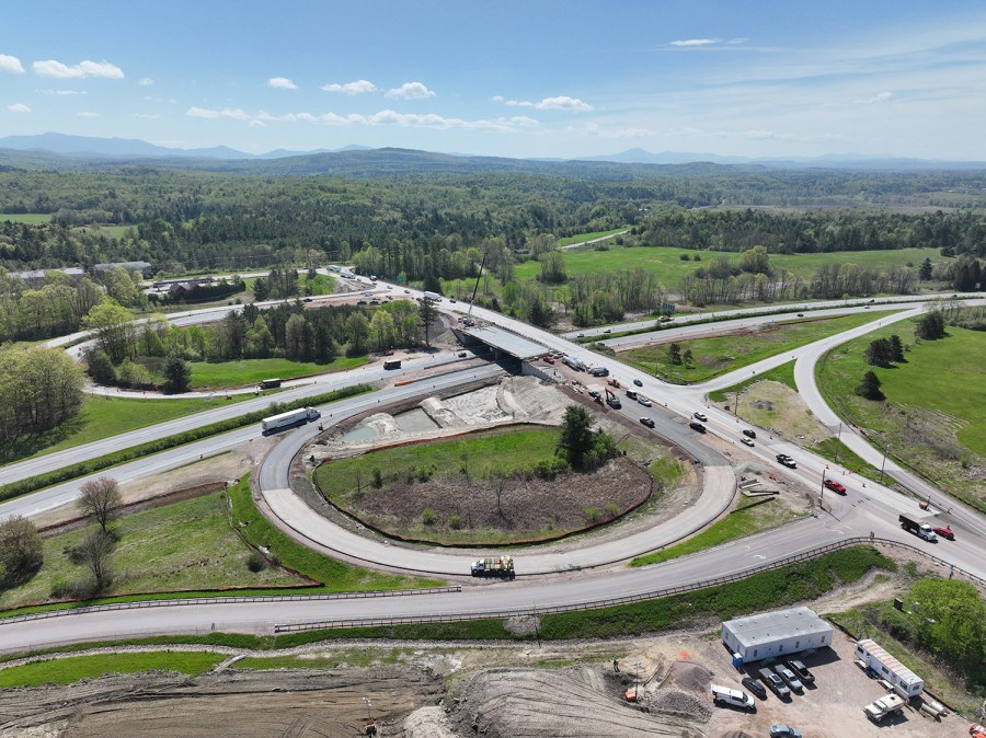 Road closures again at I-89’s Exit 17 in Colchester