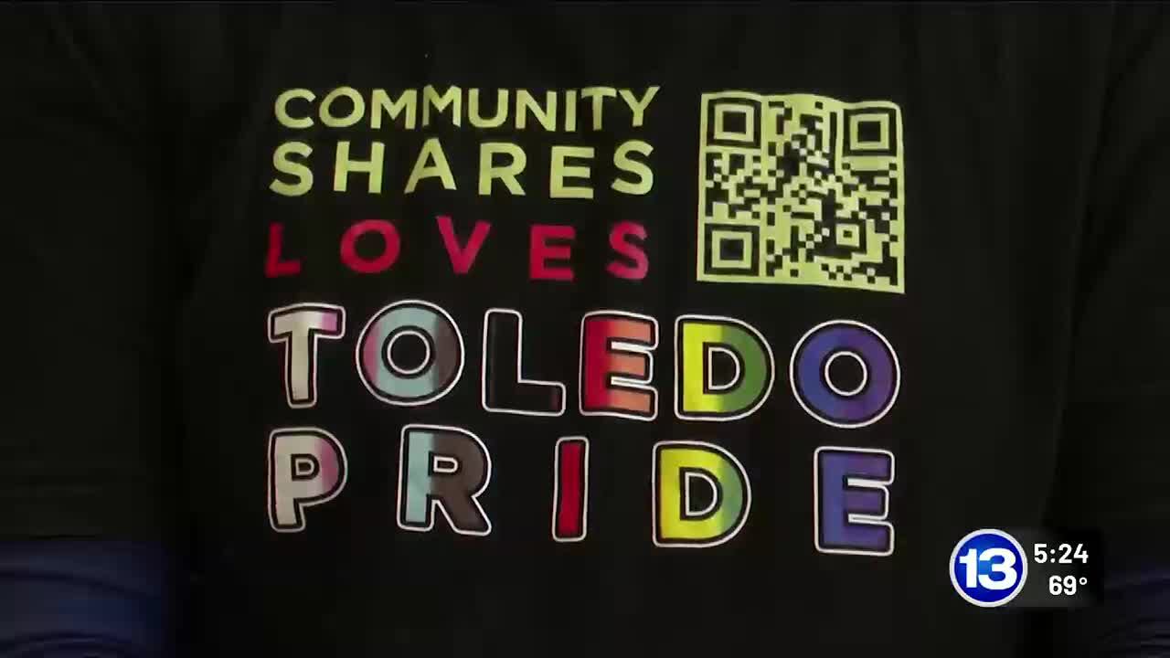 Pride flag raising ceremony