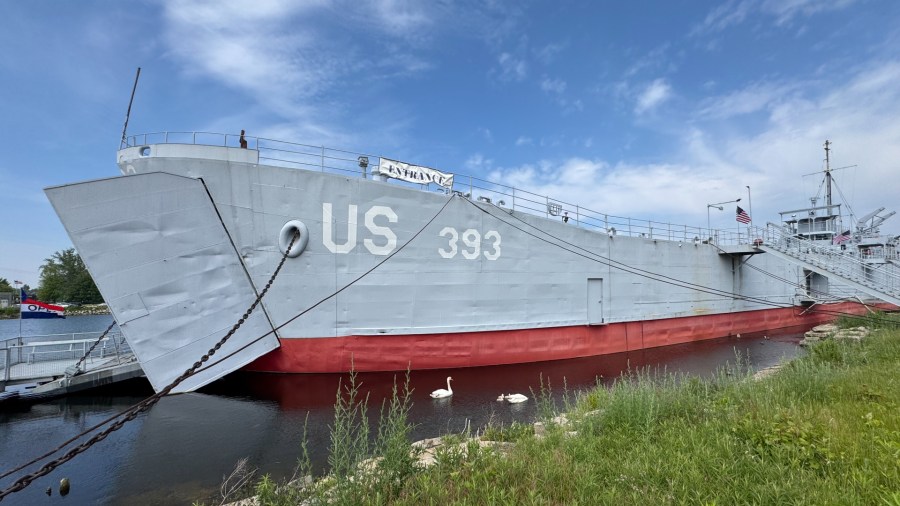 81 years later, LST 393 pays tribute to ‘humongous effort’ of D-Day