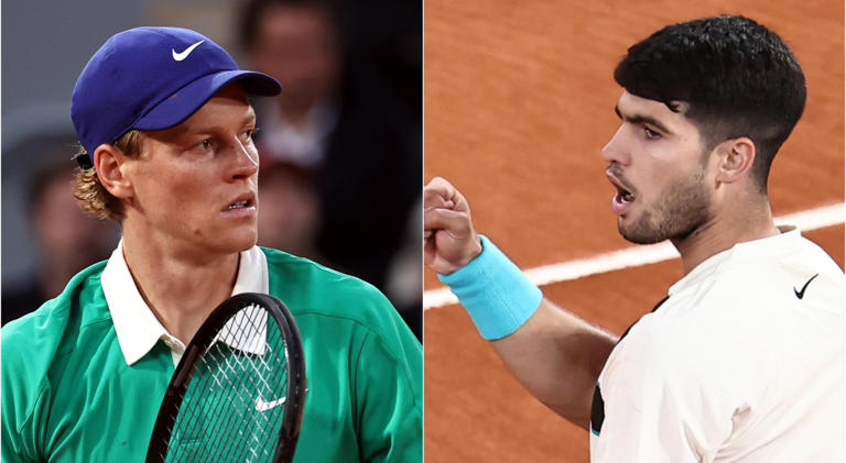 Sinner-Alcaraz, la finale del Roland-Garros: data, orario e dove vederla in tv in chiaro e streaming