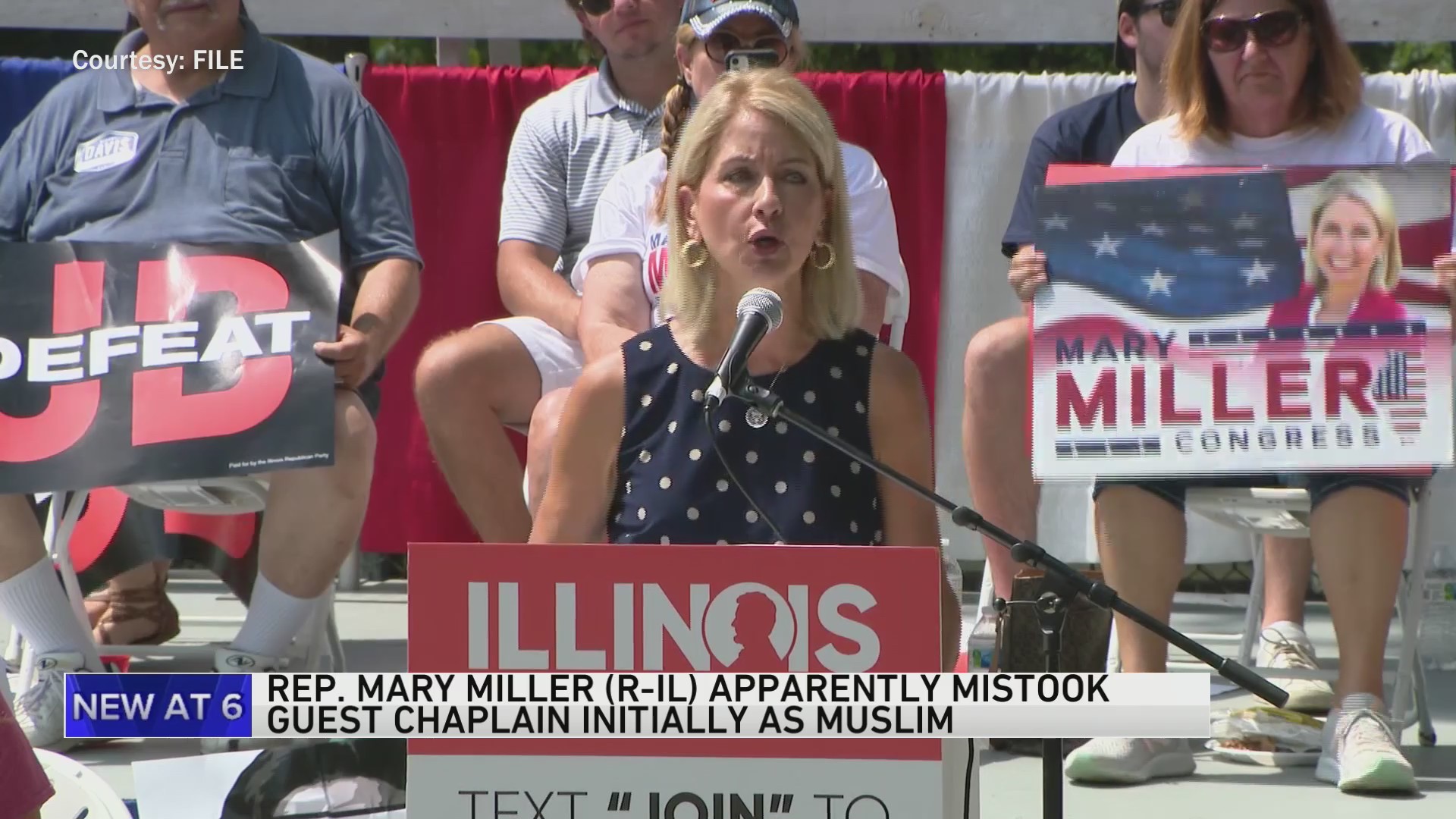 Rep. Mary Miller mistakes Sikh for Muslim, criticizes his prayer in ...