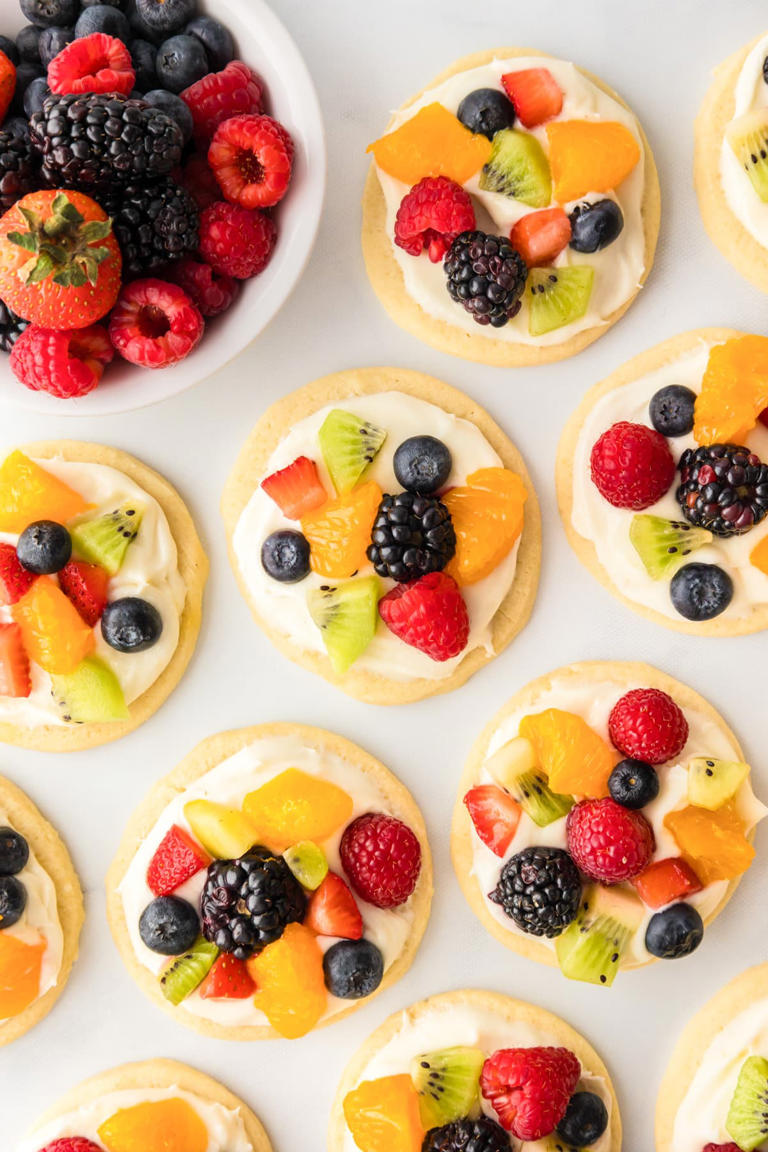 Fruit Pizza Cookies