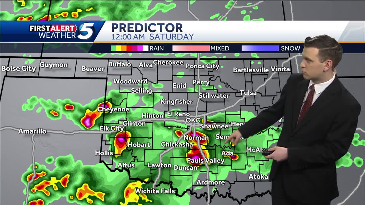 TIMELINE: Oklahoma to see more storms late Friday into Saturday (June 6 ...
