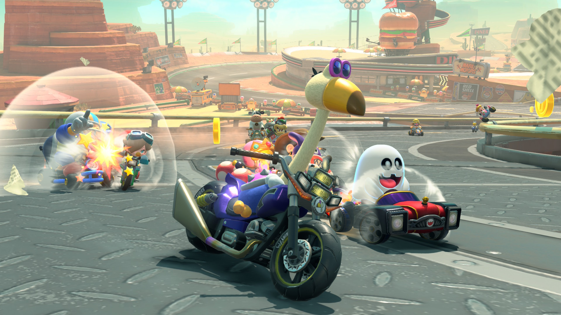 The secret Mario Kart 8 LAN Mode feature has returned in Mario Kart World