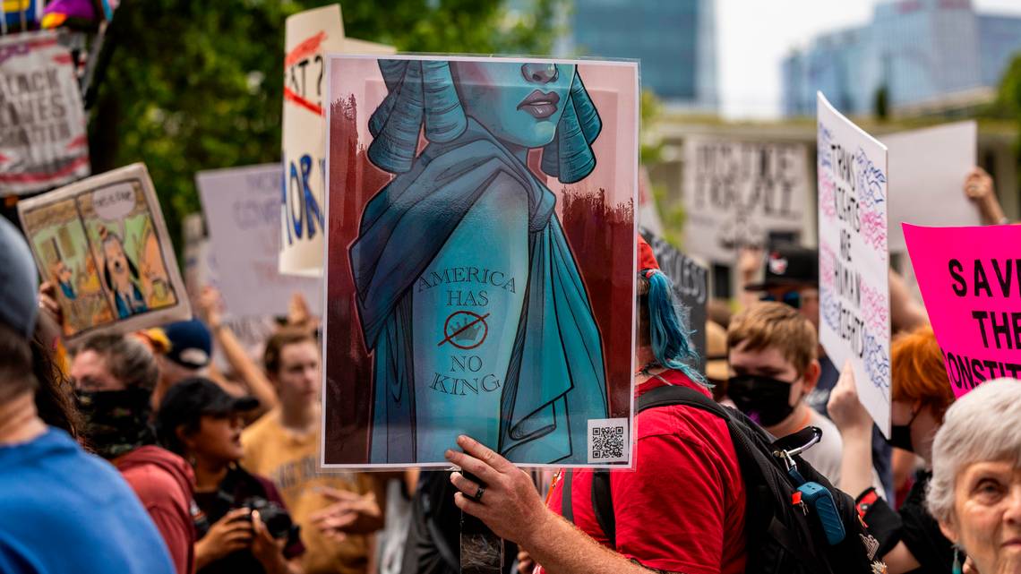 ‘No Kings' anti-Trump protests all over NC on June 14, including Raleigh