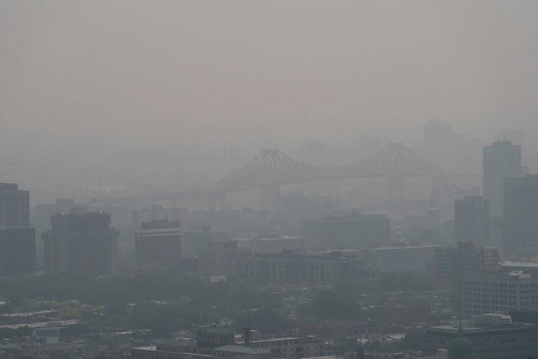Calm wildfire season in Quebec can't keep the smoke away