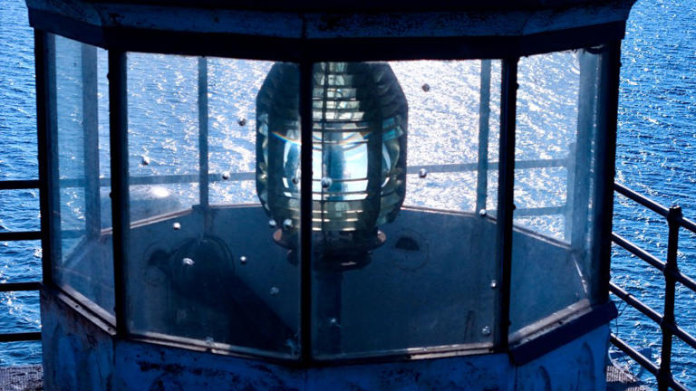 Bullets, graffiti hinder restoration work on historic Michigan lighthouse