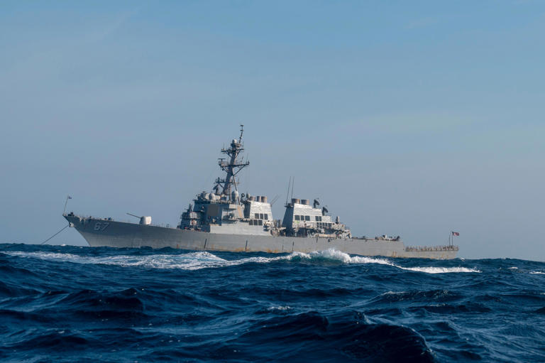 Trump's Pentagon keeps sending destroyers that fought in the Red Sea to ...