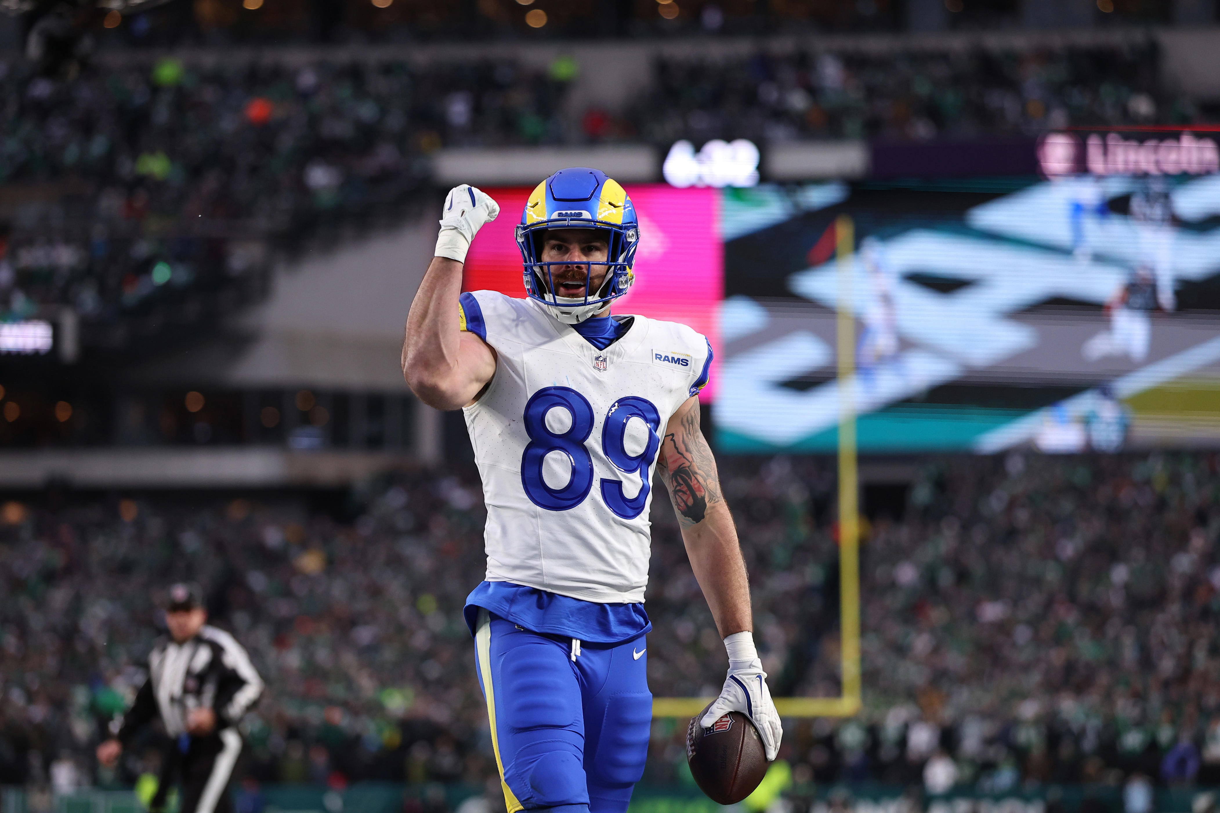 WATCH: Rams' Tyler Higbee hit an incredible celebration after TD vs. Ravens