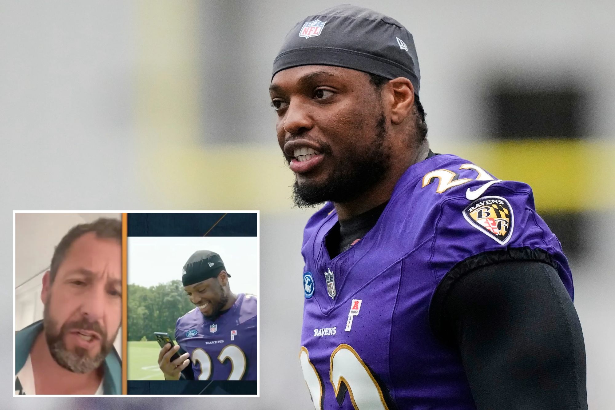 Derrick Henry’s spot in future Adam Sandler film hinges on cracking ...