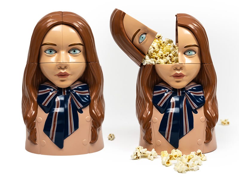 'M3GAN 2.0' popcorn buckets unveiled for movie release. Where to buy ...