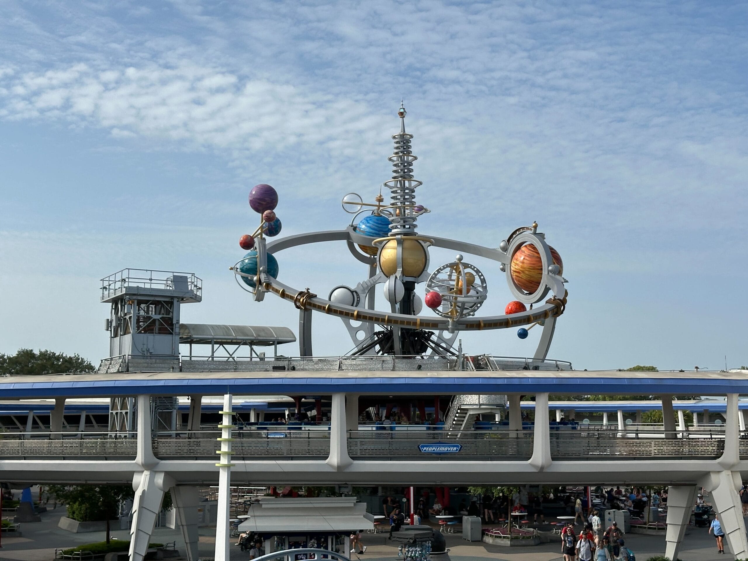 Astro Orbiter Completely Reconstructed at Magic Kingdom