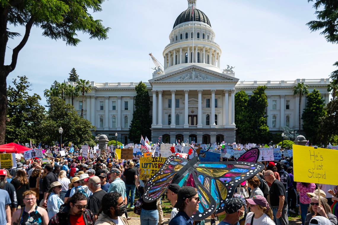 ‘No Kings' rally against Trump expected to draw thousands to Capitol ...
