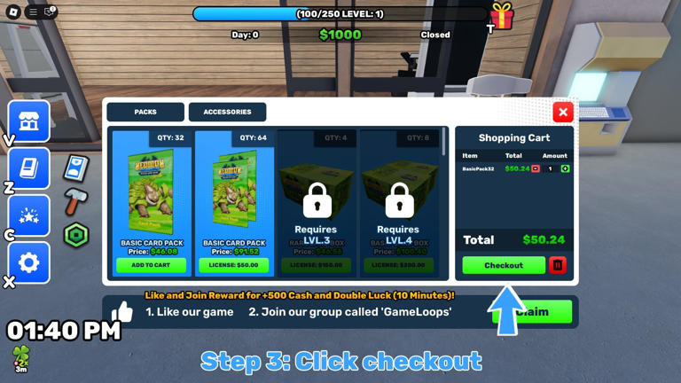 [Battling] TCG card shop simulator codes (January 2026)