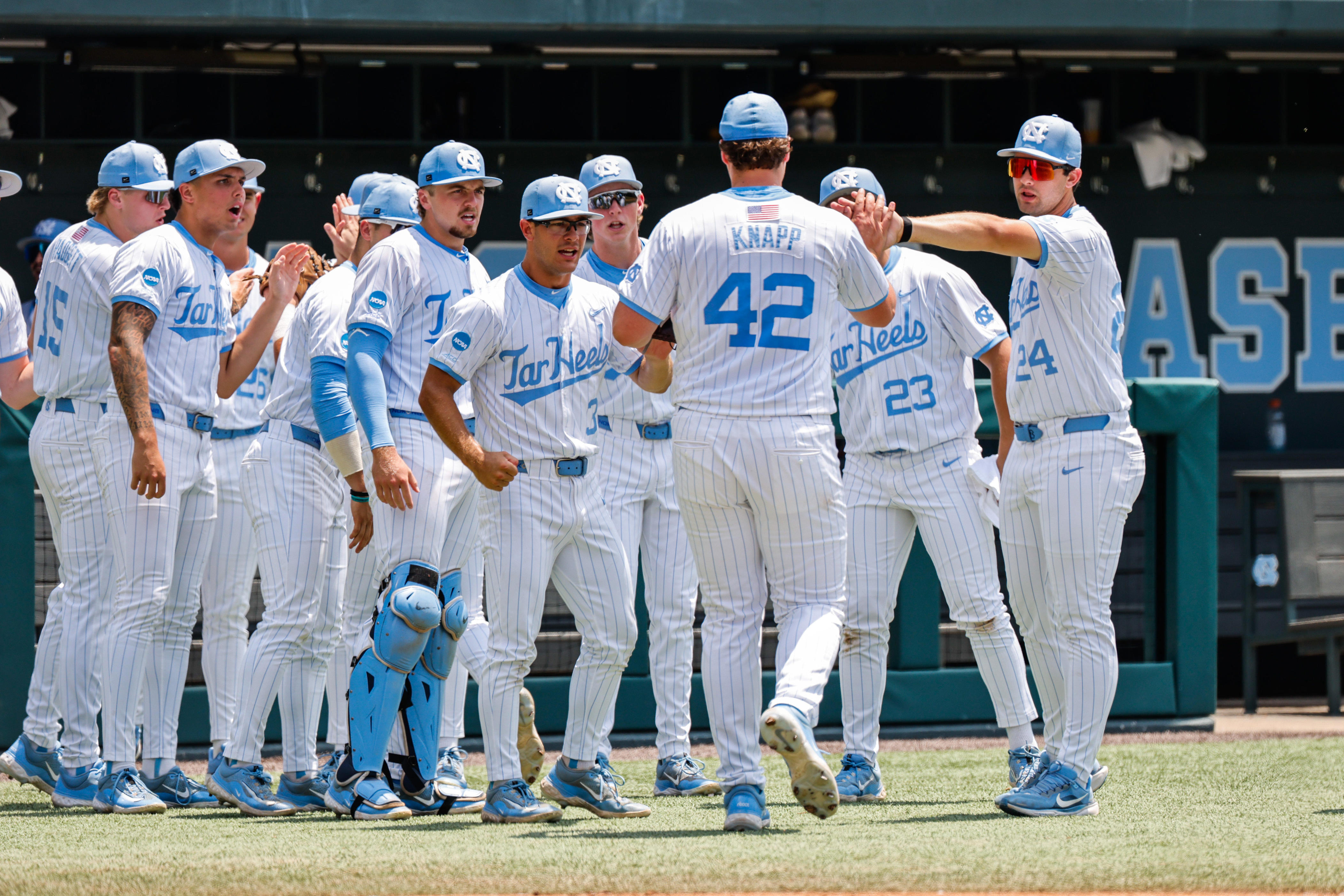 UNC baseball hammers Arizona in the first game of the super regional series