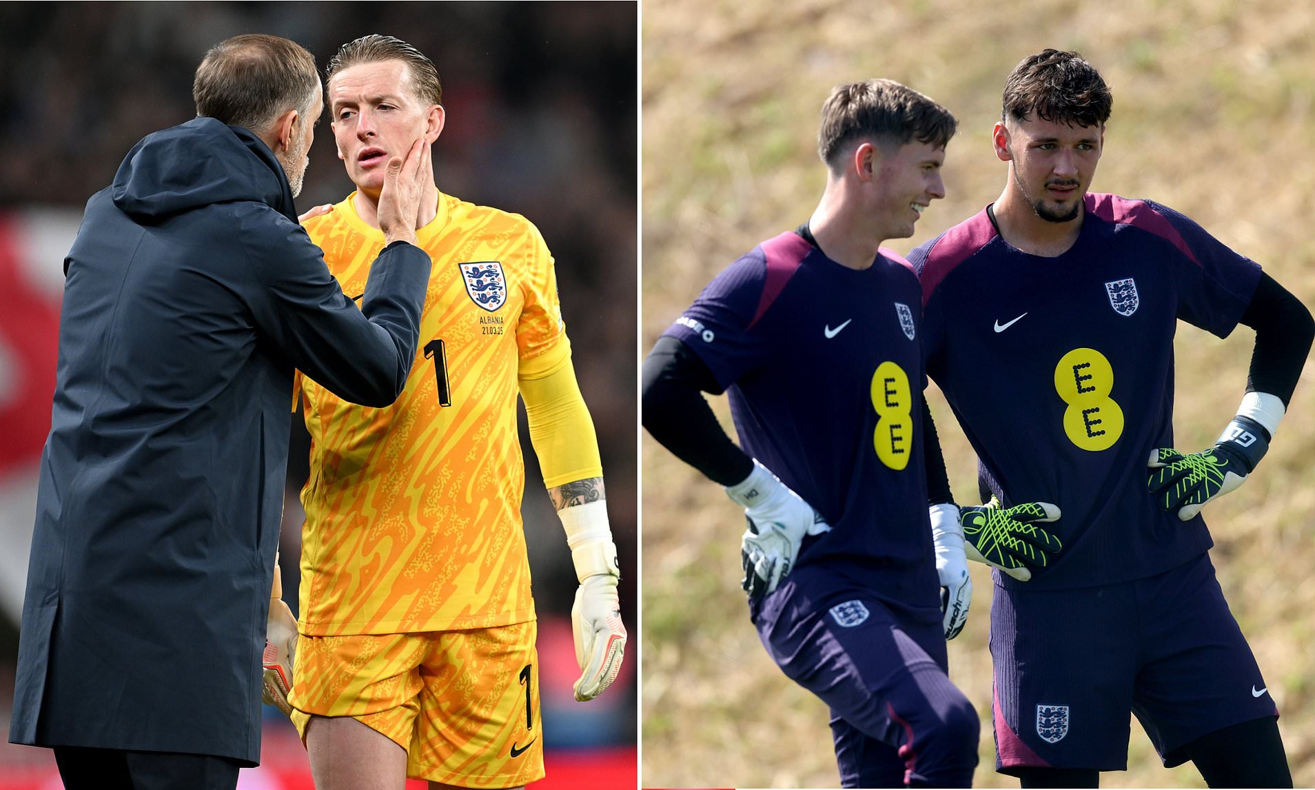 Thomas Tuchel warns Jordan Pickford 'the race is on' for England's No 1 ...