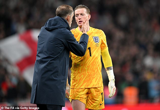 Thomas Tuchel warns Jordan Pickford 'the race is on' for England's No 1 ...