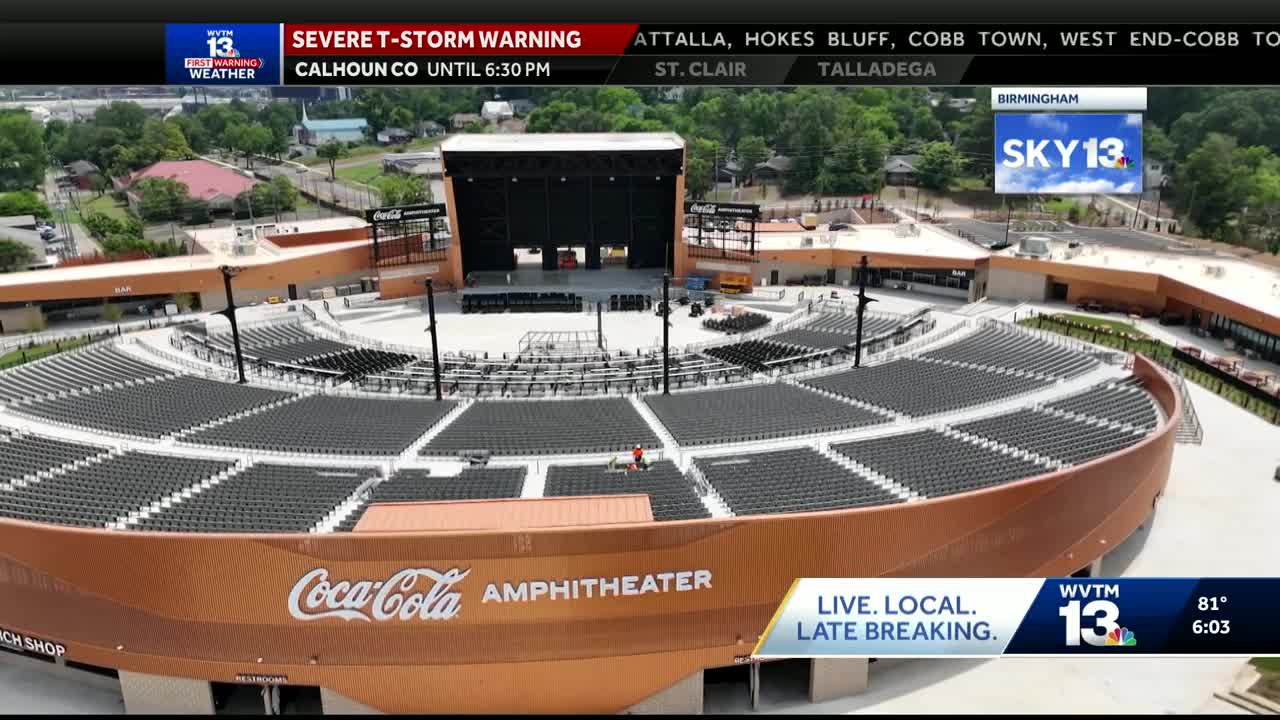 Live Nation opens up about Birmingham's new Coca-Cola Amphitheater