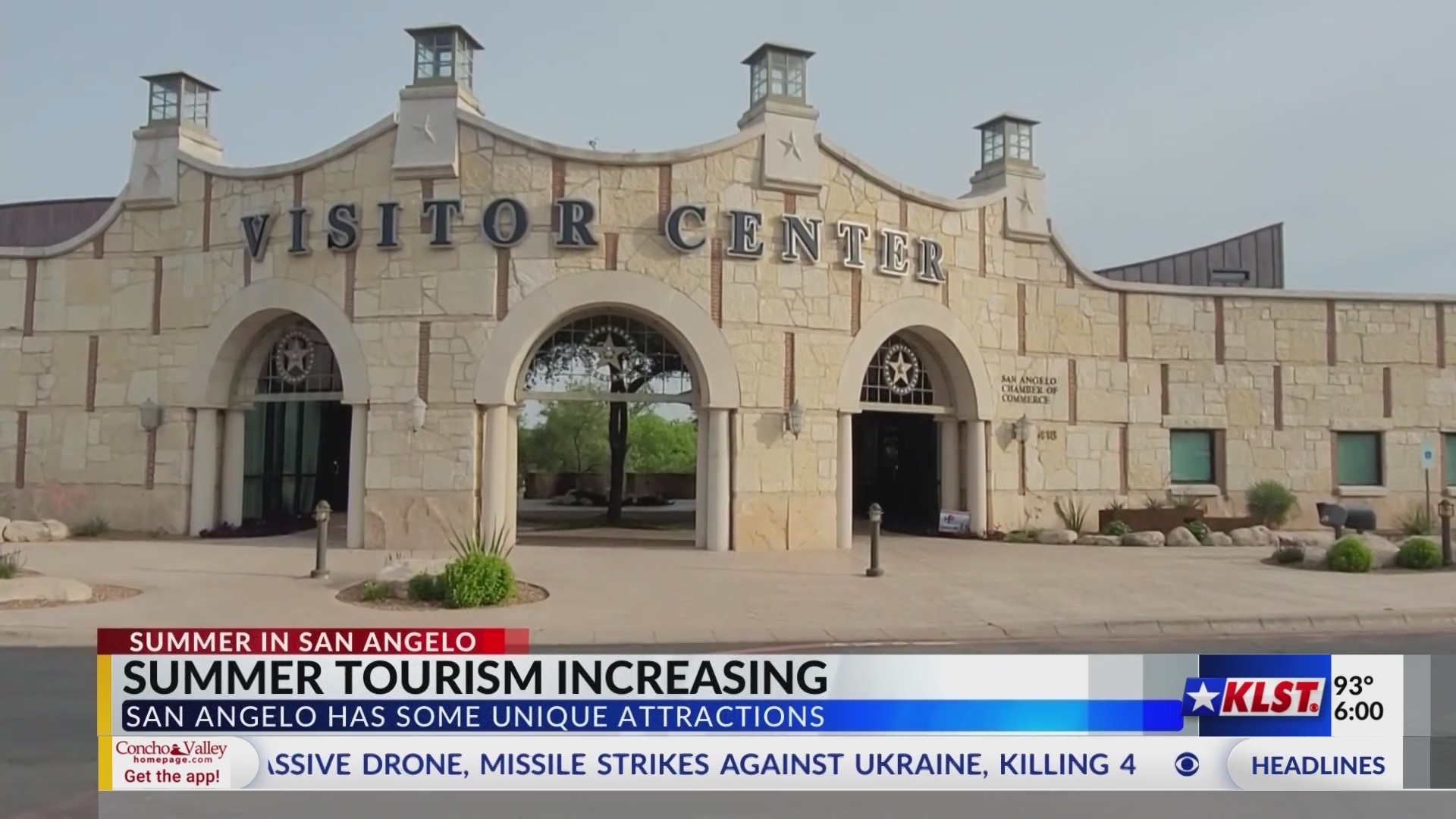 Summer tourism on the rise in San Angelo